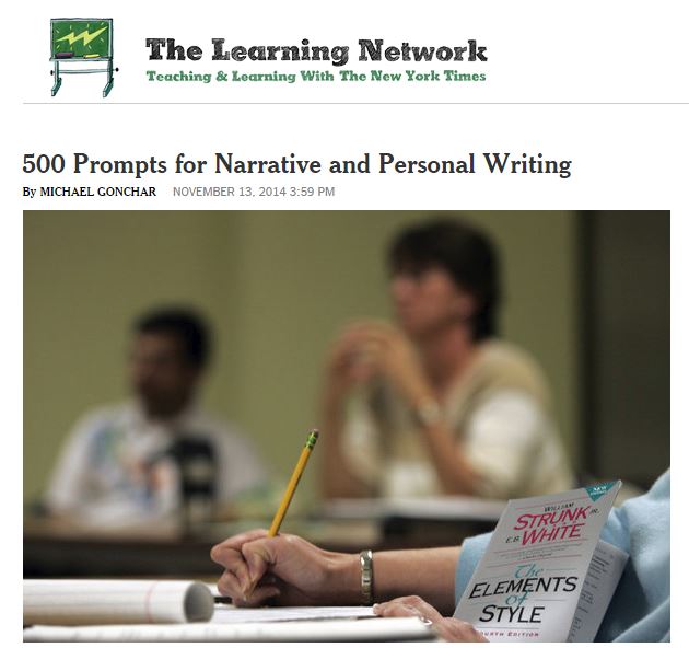 500 Writing Prompts: don’t miss this categorized and inspiring list ...