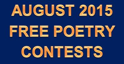 FREE Poetry Contests with Prizes from $50 to $500! DEADLINES in August ...