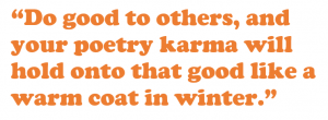 10 Tips for Poetry Karma – guest post by Dayna Patterson – Trish Hopkinson