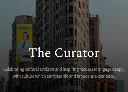 NO FEE Submission call + editor interview – Curator Magazine, DEADLINE ...