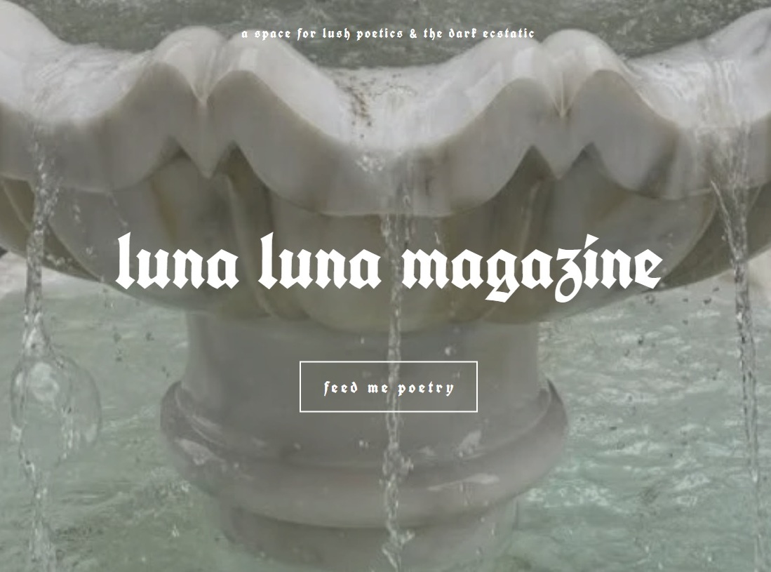 NO FEE Submission call + editor interview – Luna Luna Magazine ...